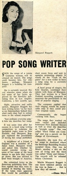 Margaret Raggett - Person | AudioCulture